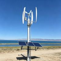 China 20M 30M Wind Solar Hybrid Supported Communication Tower For Renewable Energy Base Station for sale