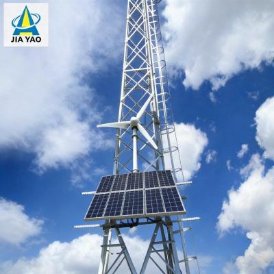 China Renewable Energy Compatible Communication Tower For Wind Farm Solar Park Monitoring for sale