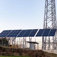 China Renewable Energy Compatible Communication Tower For Wind Farm Solar Park Monitoring for sale