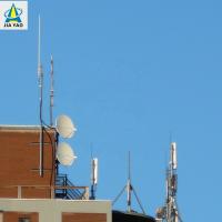 China 10M 20M Monopole Low Profile Small Cell Communication Tower Rooftop Mount For 5G Signal Boost for sale