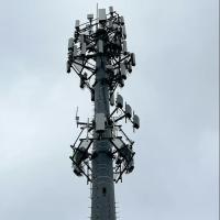 China 20 35M Monopole 5G Millimeter Wave Small Cell Tower Compact Design For Urban High-Density Area for sale