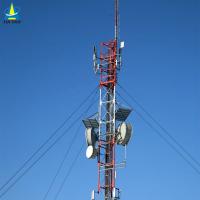 China Lightweight Guyed Wire Tower Quick Installation For Rural Wireless Network Coverage for sale