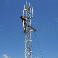 China 20M 30M Corrosion Proof Guyed Wire Tower Long Service Life For Remote Area Communication for sale