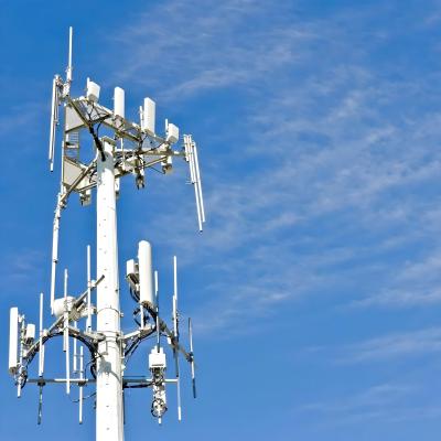 China 12 33M Offshore Marine Grade Steel Telecommunication Monopole Tower Salt Spray Resistant For Sea Platform for sale