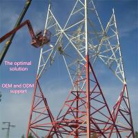 China 20 30 40 60 M Meter Four Legged Smart Grid Integrated Communication Tower Power Monitoring for Renewable Energy Site for sale