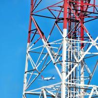 China 40M 80M Q355 Steel 4 Legged Telecom Tower Galvanized Wind Resistant For Coastal High Wind Zone for sale