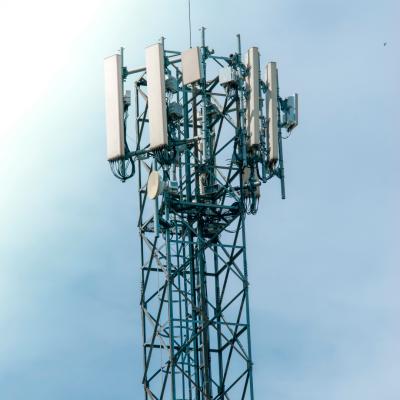 China 40M Corrosion Proof 4 Legged Antenna Tower Iso Certified For Telecom Infrastructure for sale