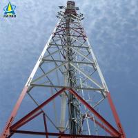 China 20M 40M Lightweight 3 Legged Angle Lattice Tower For Emergency Communication for sale