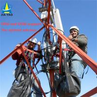 China 30m Hot Dip Galvanized Lattice Telecommunication Tower for 4G 5G Network Antenna Supporting for sale
