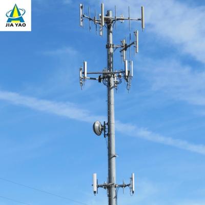 China 15 23 35 Meter Foundation Optimized Monopole Tower Light Weight For Convention Center for sale