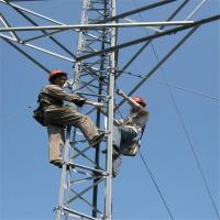 China 38M Guyed Wire Steel Tower Hot Dip Galvanized For Long Distance Microwave for sale