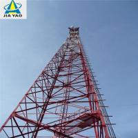 China 26 38 50 Meter Multi Platform 4 Legged Angle Steel Tower For Science Park 5G Base Station for sale