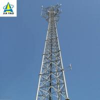 China 58M Slim Profile 3 Tube Telecom Tower Landscape Friendly For University Town for sale