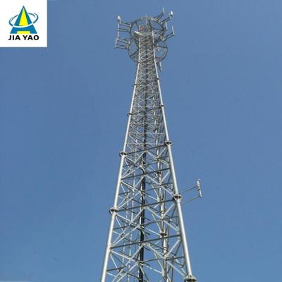 China 58M Slim Profile 3 Tube Telecom Tower Landscape Friendly For University Town for sale