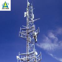 China 66M Uniform Load 3 Tube Tower Compact Structure For Residential Compound Telecom for sale