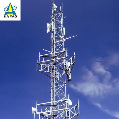 China 66M Uniform Load 3 Tube Tower Compact Structure For Residential Compound Telecom for sale