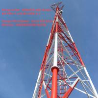 China 66M Uniform Load 3 Tube Tower Compact Structure For Residential Compound Telecom for sale