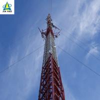China 42 45M Q355 Steel Guyed Antenna Tower Quick Deployment For Remote Mine Telecom for sale