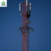 China 48 52M Budget Friendly Guyed Wire Tower For Broadcast Signal Transmission Project for sale