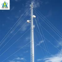 China 33 60M High Wind Adaptable Guyed Tower Cost Effective For Rural Broadband Coverage for sale