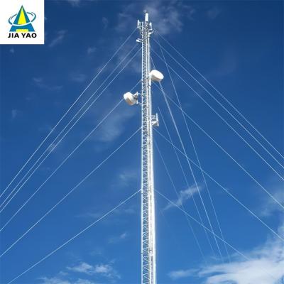 China 33 60M High Wind Adaptable Guyed Tower Cost Effective For Rural Broadband Coverage for sale