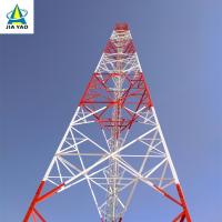 China 33M 45M 60Meter Galvanized 3 Legged Angle Steel Tower For Logistics Park 5G Deployment for sale