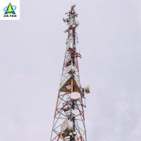 China 35M 46M 62Meter Q355 Steel 3 Legged Angle Steel Tower for Border Area Signal Coverage for sale