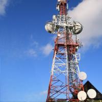 China 20M 30M 45M Hot Dip Galvanized 4 Legged Angle Steel Tower For E-commerce Industrial Park 5G for sale
