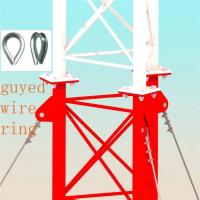 China 48 50 60M Tension Adjustable Guyed Wire Tower for Grassland Pasture Signal Coverage for sale