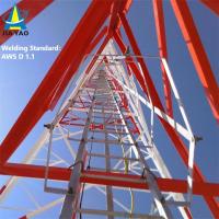 China 38 46 52M Hot Dip Galvanized 3 Legged Angle Steel Tower Weld Free For Fast Field Assembly for sale