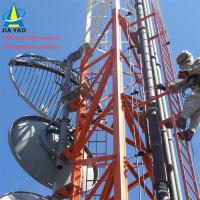 China 38 46 52M Hot Dip Galvanized 3 Legged Angle Steel Tower Weld Free For Fast Field Assembly for sale