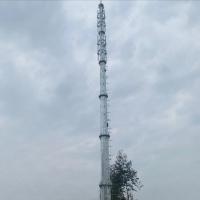 China 28 36 38Meter Internal Cable Routing Monopole Tower for Pedestrian Overpass 5G Coverage for sale
