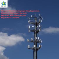 China 22Meter Hot Dip Galvanized Monopole Tower for Business Incubator Park Telecom for sale