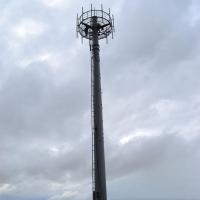 China 32Meter Lightning Rod Integrated Monopole Tower For Hospital Outpatient Building for sale