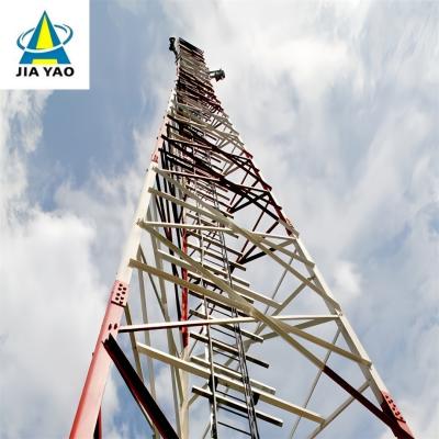 China 36 49 54M Detachable 3 Legged Angle Steel Tower Reusable For Temporary Event Communication for sale