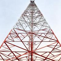 China 37 46 55M Frost Resistant 3 Legged Angle Steel Tower For Cold Region Agricultural Telecom for sale