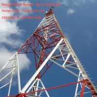 China 37 46 55M Frost Resistant 3 Legged Angle Steel Tower For Cold Region Agricultural Telecom for sale