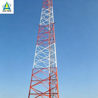China 30m Hot Dip Galvanized Lattice Telecommunication Tower for 4G 5G Network Antenna Supporting for sale