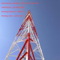 China 38 52 58M Pre Assembled 3 Legged Angle Steel Tower Short Lead Time For Mining Area Network for sale
