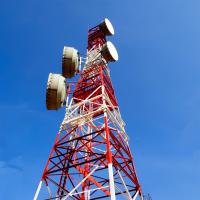 China 30M Hot Dip Galvanized 4 Legged Angle Steel Tower Multi Operator For Suburban Macro Station for sale