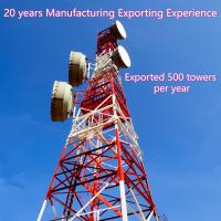 China 42M Q355 Steel 4 Legged Angle Steel Tower Ice Resistant For Alpine Signal Transmission for sale