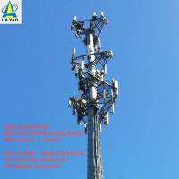 China 20M Q355 Steel Monopole Tower Rooftop Mount For Office Building 5G Deployment for sale