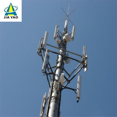 China 35M Integrated Platform Monopole Tower For Municipal Administrative Center for sale