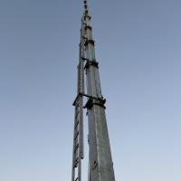 China 12m - 25m Portable Telescopic Steel Mast Tower for Mobile Base Station and Temporary Event Surveillance with Electric Lifting System and Fast Deployment Base for sale