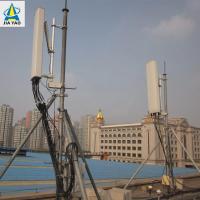 China 25M 30M 40m Lightweight Rooftop Monopole Tower for Urban 5G Small Cell densification with Small Base Footprint and Galvanized Steel for sale