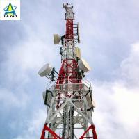 China Seismic Grade 4 Legged Angular Steel Communication Tower ANSI/TIA-222 Standard Lattice Mast for Radio TV Antenna Installation for sale