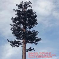China Eco-Friendly Camouflaged Bionic Pine Tree Tower for 5G Wireless Network Aesthetic Integration Bionic Palm Tree Communication Mast Factory for sale