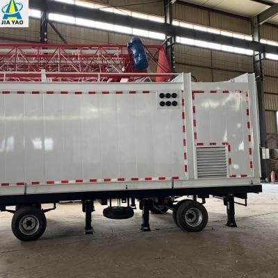 China Tactical Style Rapid Deployment Mobile Cell on Wheels (COW) Steel Tower with Hydraulic Telescopic Mast for Emergency Response for sale