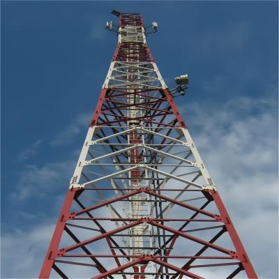 China ASTM A123 Hot Dipped Galvanized Steel Telecom Tower Q345B High Strength Angular Steel Lattice Tower ISO Certified Factory for International Infrastructure Projects for sale