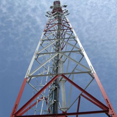 China ASTM A123 Hot Dip Galvanized 3 4 Legged Angular Steel Tower Lattice Telecommunication Tower ISO Certified Factory Q345B Steel for Overseas Communication Infrastructure Projects for sale